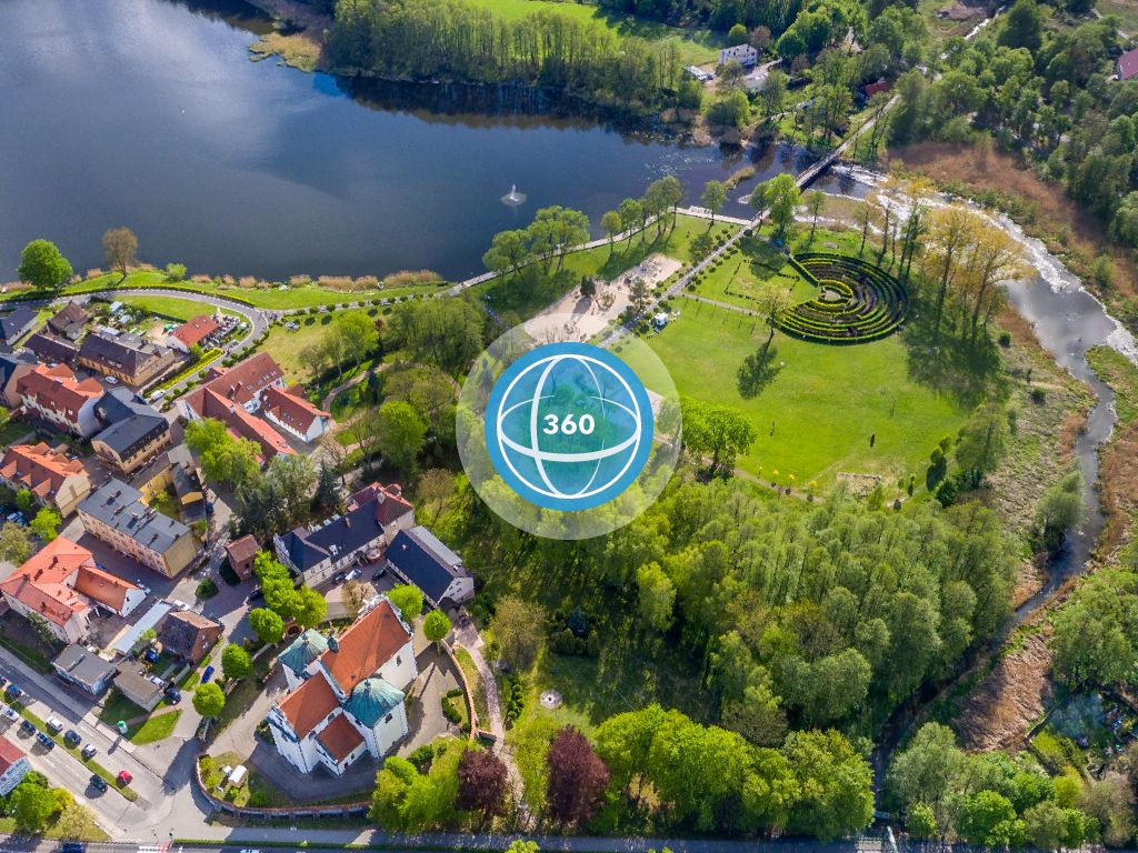 Złotów wiosną • PANORAMY 360° • Krajna NO PIĘKNIE